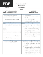 Purok Constitution and by Laws | PDF | Finance & Money Management | Law