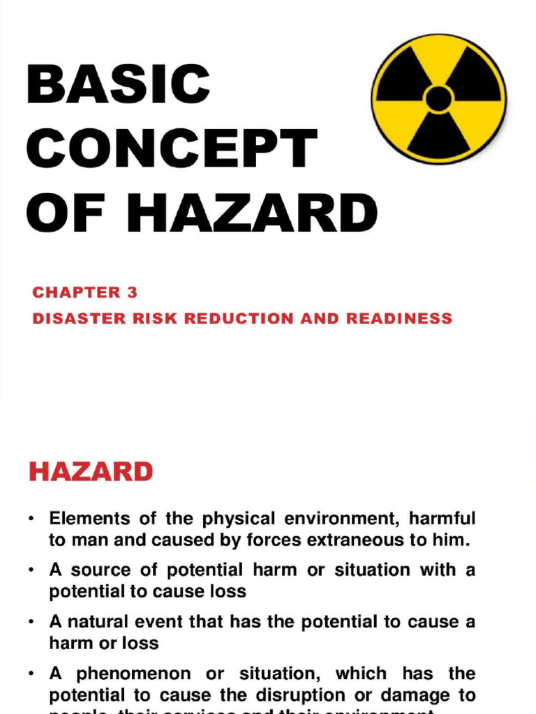 Basic Concept of Hazard | PDF
