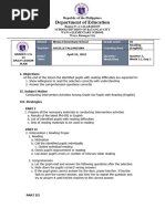 Narrative Report in Reading Remediation | PDF | Cognition | Learning