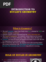 Class Ix 5. Euclid's Geometry | PDF | Axiom | Line (Geometry)