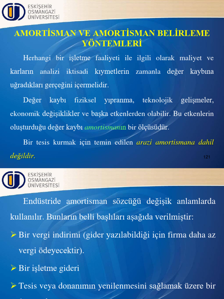 Mühendislik Ekonomisi 9. Hafta | PDF