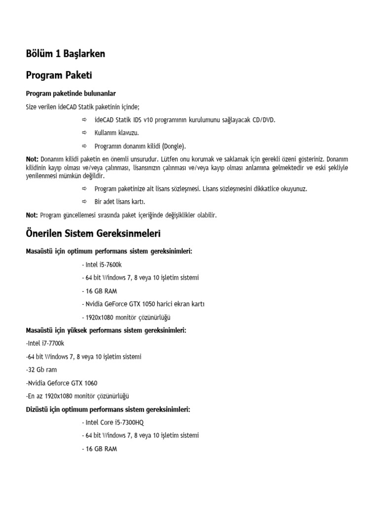 Chapter 1 Turkish | PDF