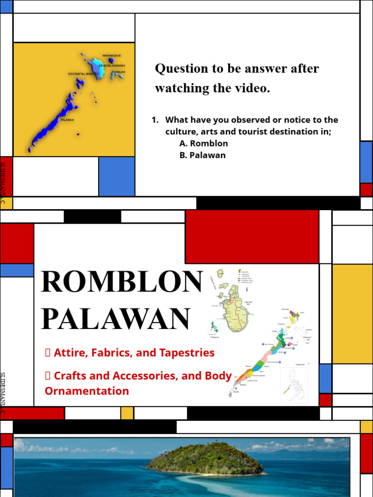 Arts and Crafts of Romblon and Palawan 1 | PDF | Textiles