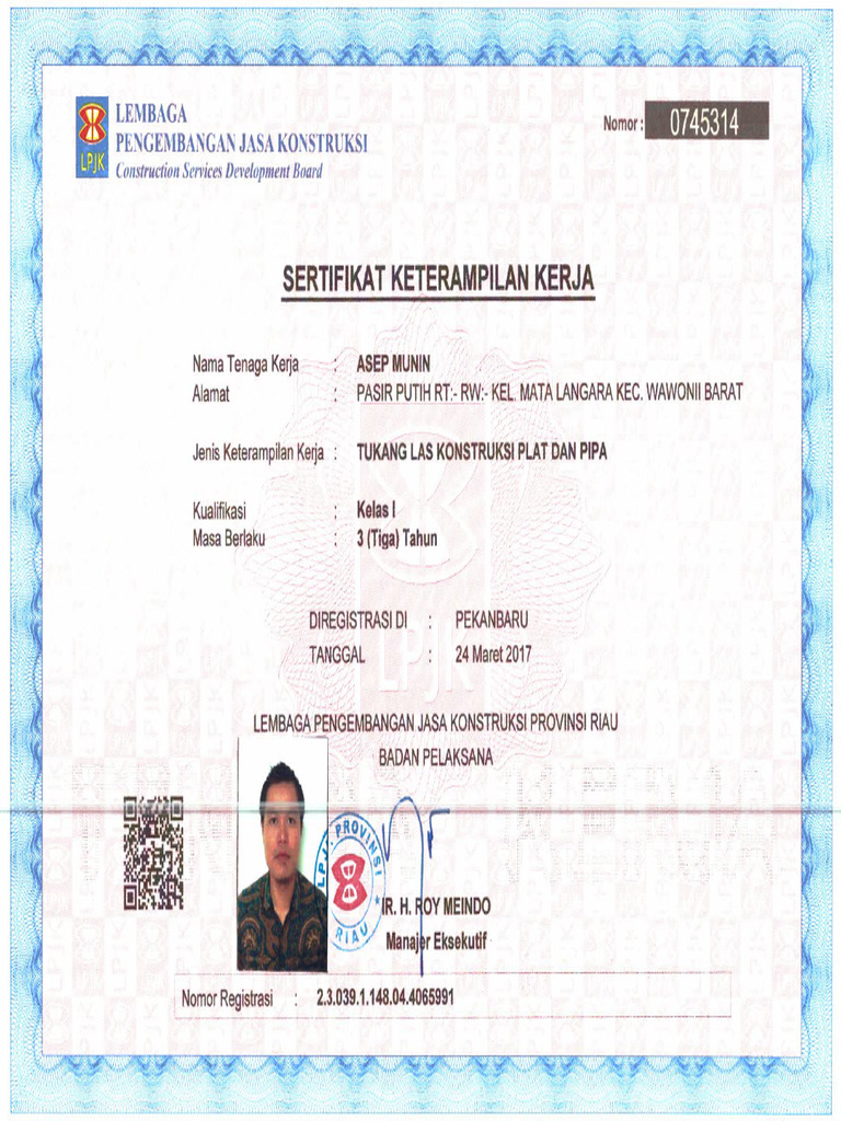 SKT Tukang Las Mumin | PDF