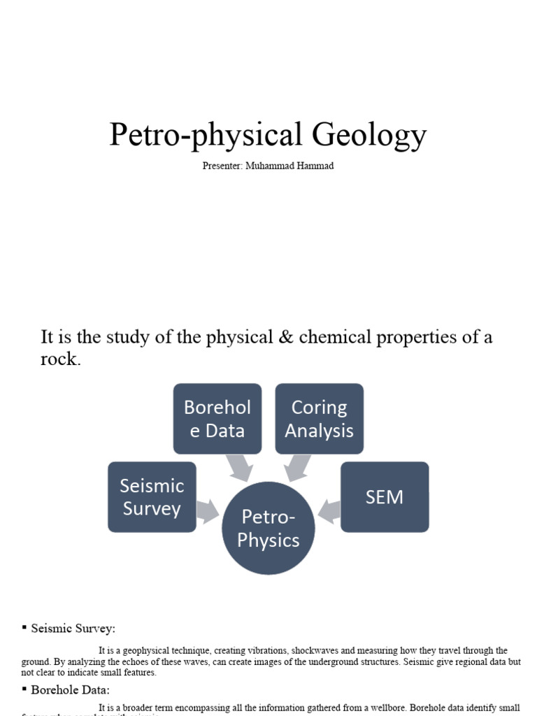 Petro-Physical Geology | PDF | Petroleum Reservoir | Geology