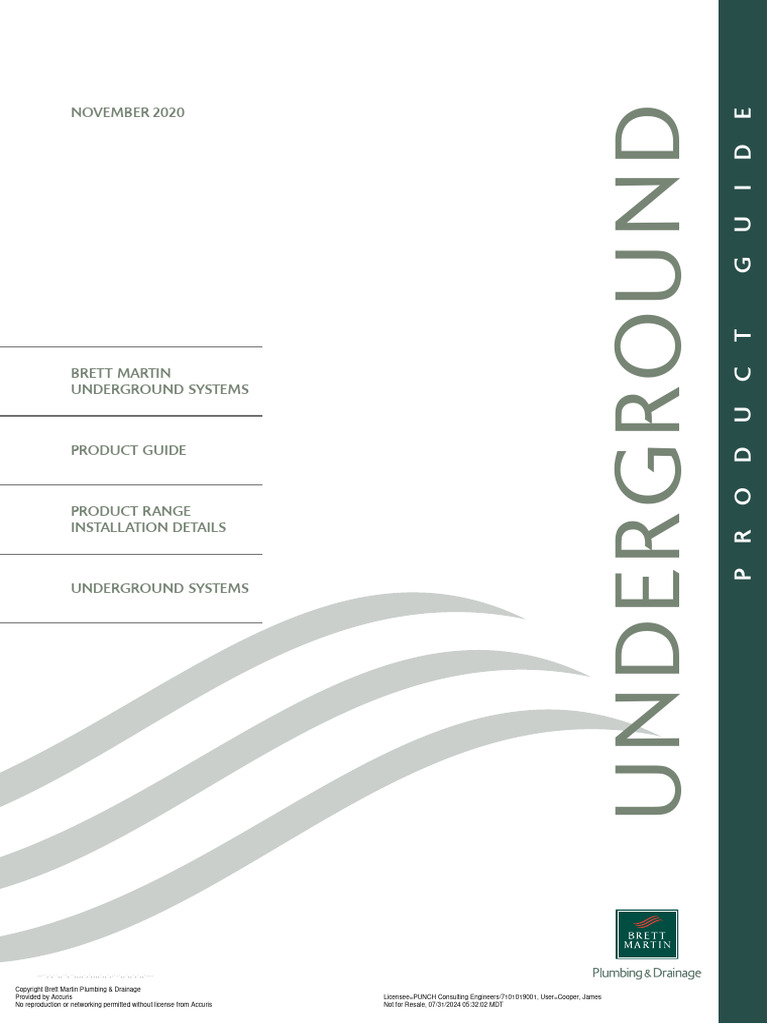 Brett Martin Underground Systems - Product Range and Installation ...