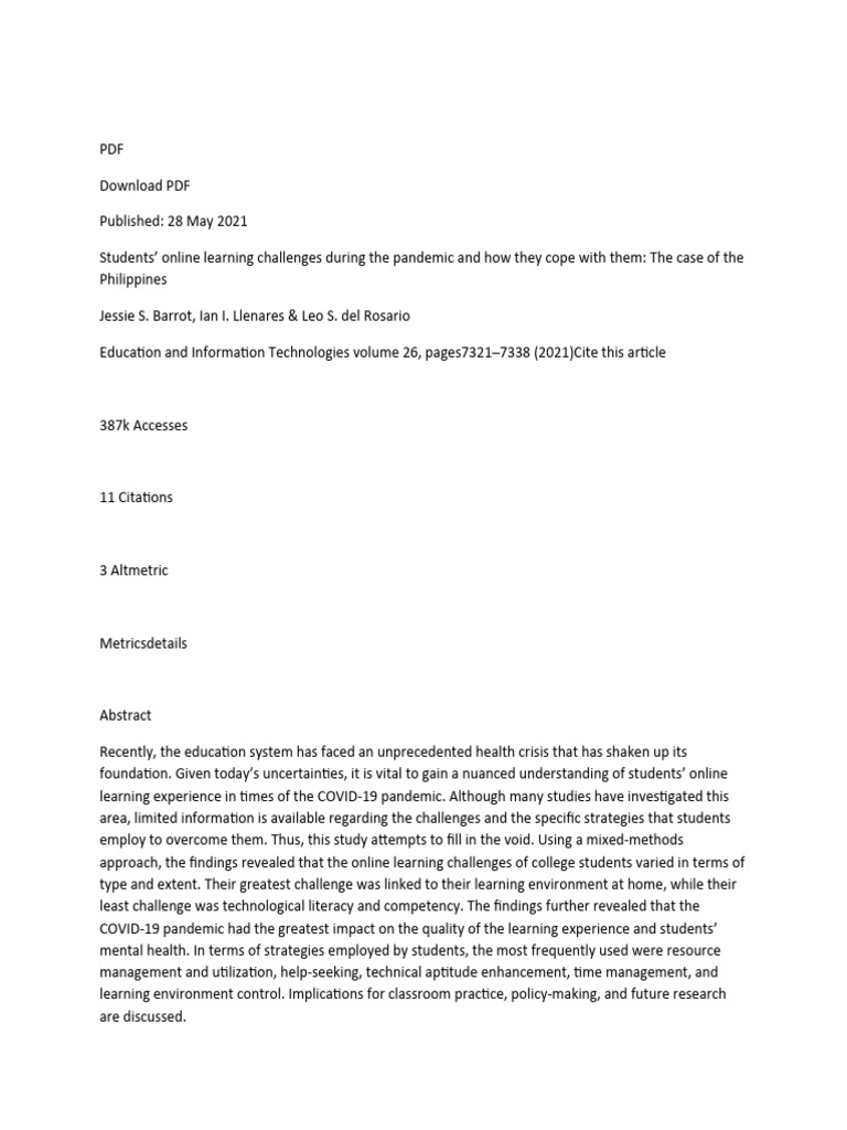 RRL Ni Bon | PDF | Educational Technology | Learning