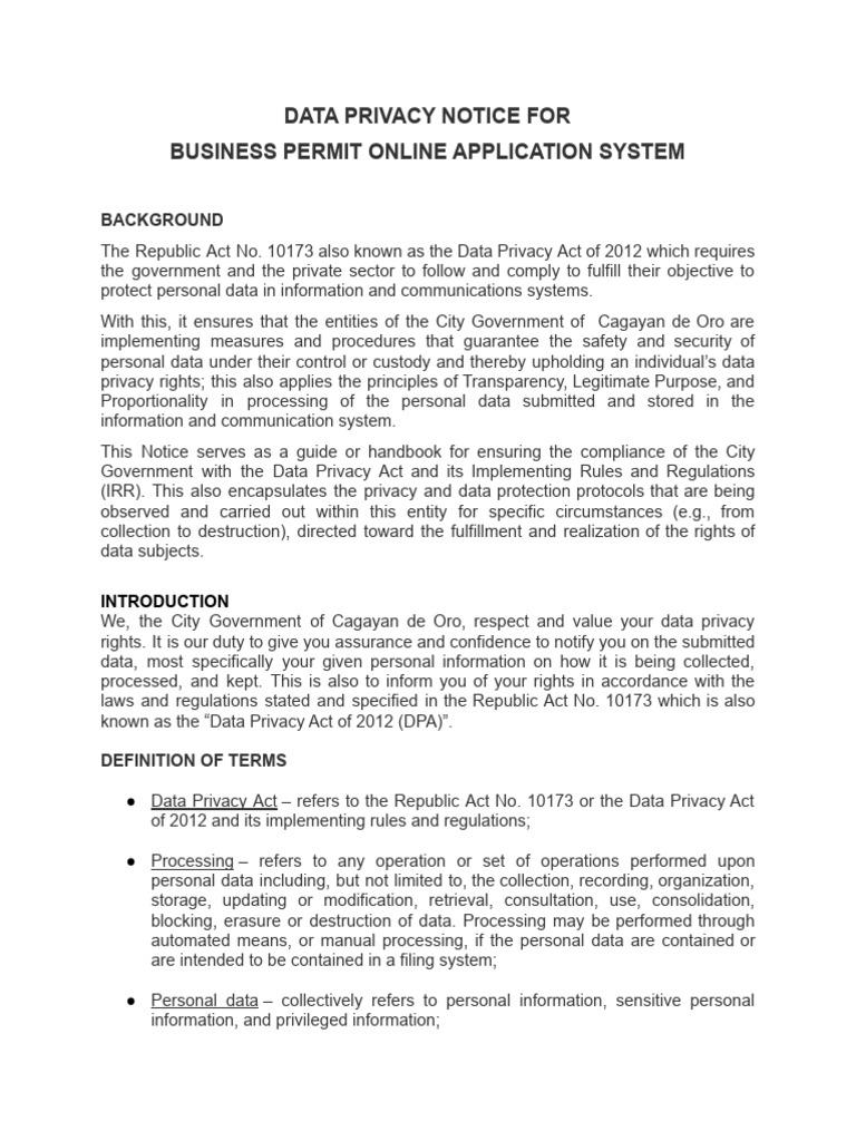 Business Permit Online Application System | PDF | Security | Computer Security