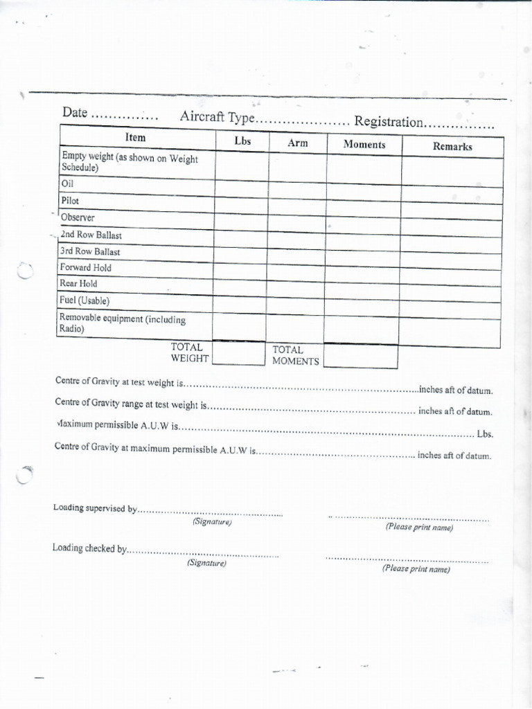 Weight Report | PDF