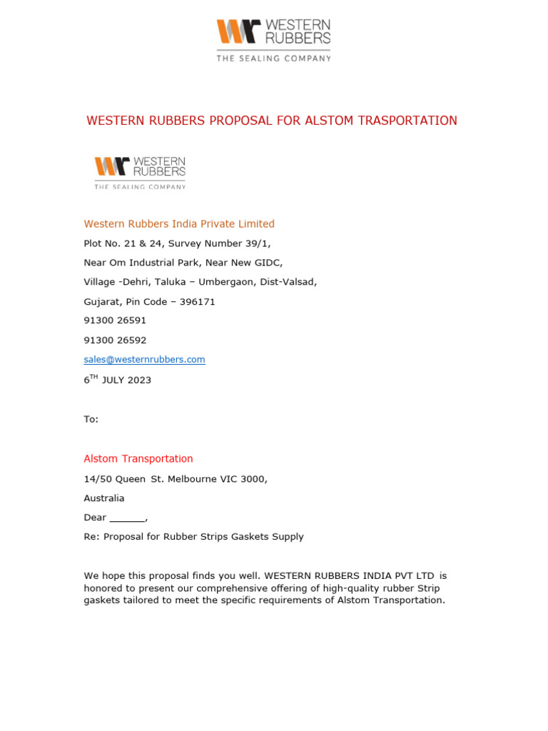 Proposal Quotation | PDF | Common Law