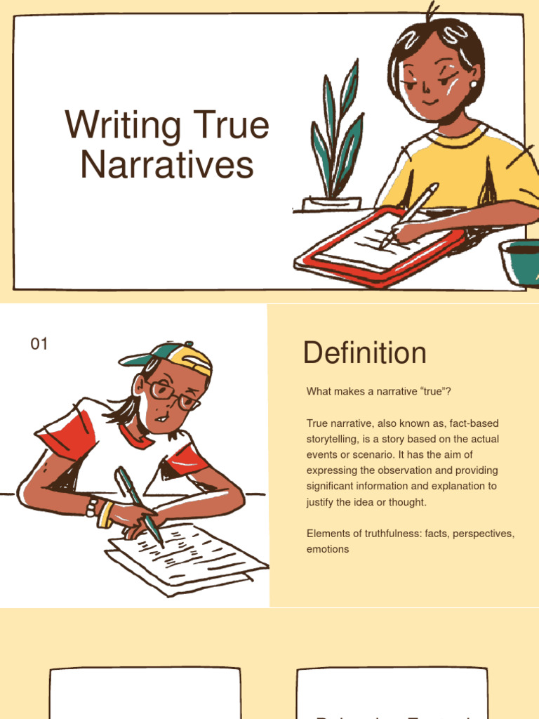 Writing True Narratives | PDF | Narrative | Experience