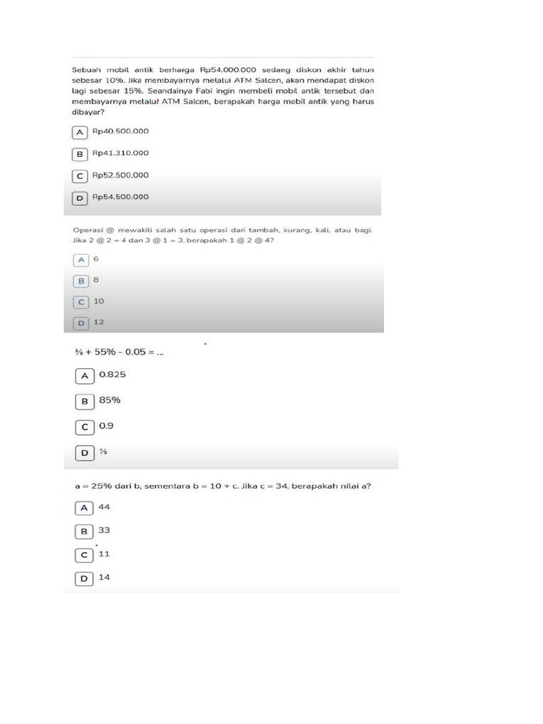 Soal Numerik | PDF
