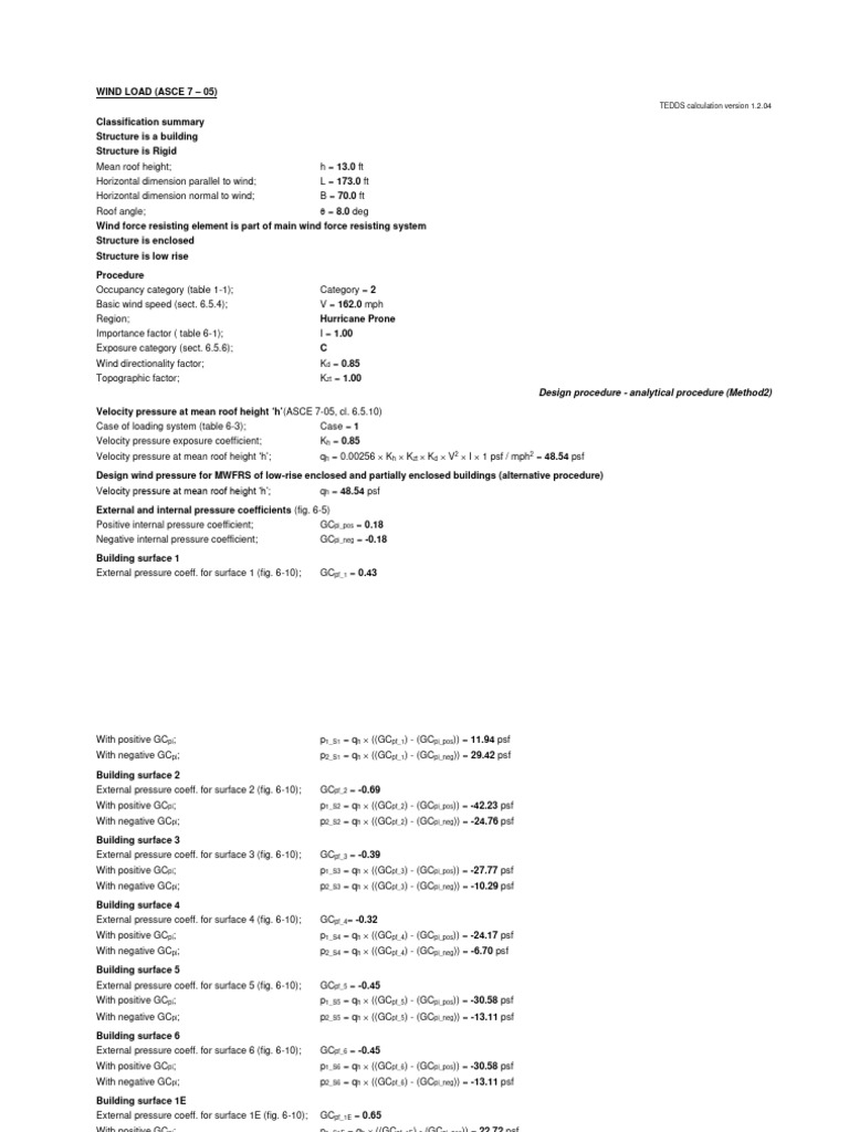 Wind Load - ASCE 7 016 | PDF | Wound | Fluid Mechanics