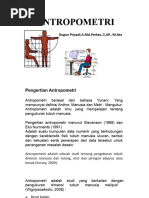 Gambar Dan Tabel Antropometri Tubuh Manu | PDF