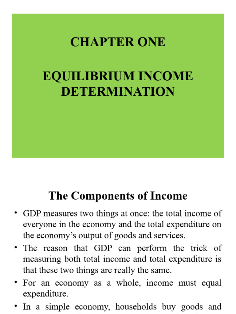 Macro 2 CH 1 | PDF | Consumption (Economics) | Gross Domestic Product