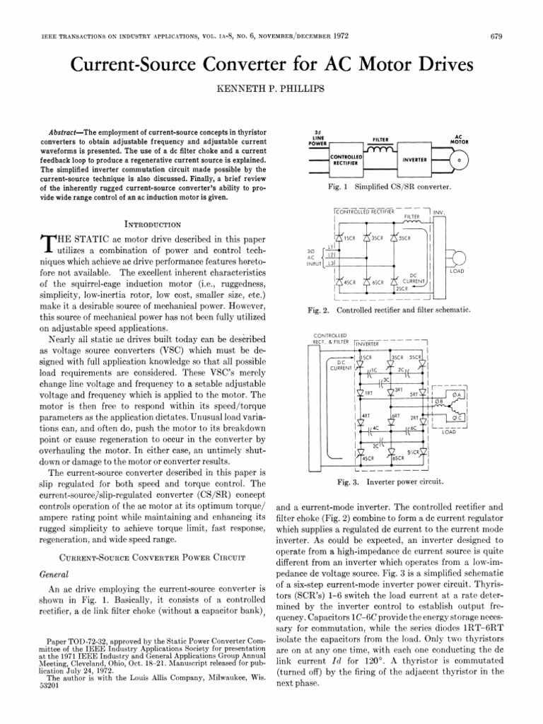 phillips1972 | PDF | Power Inverter | Rectifier