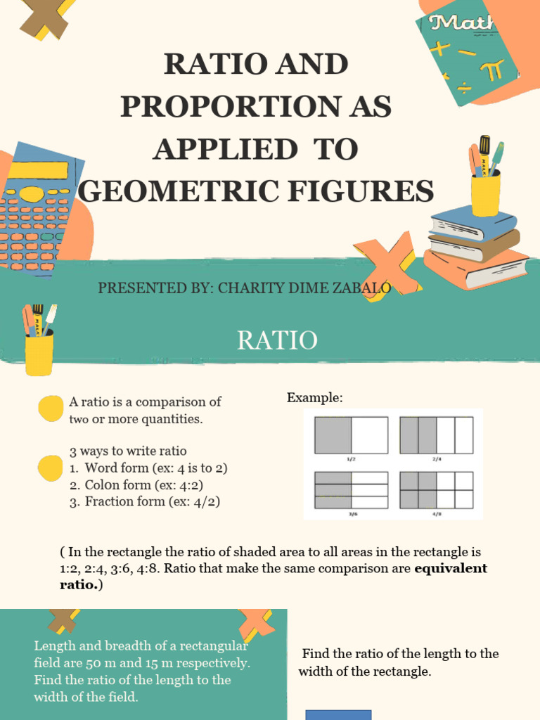 Math 102b Ratio and Proportion | PDF | Ratio | Length