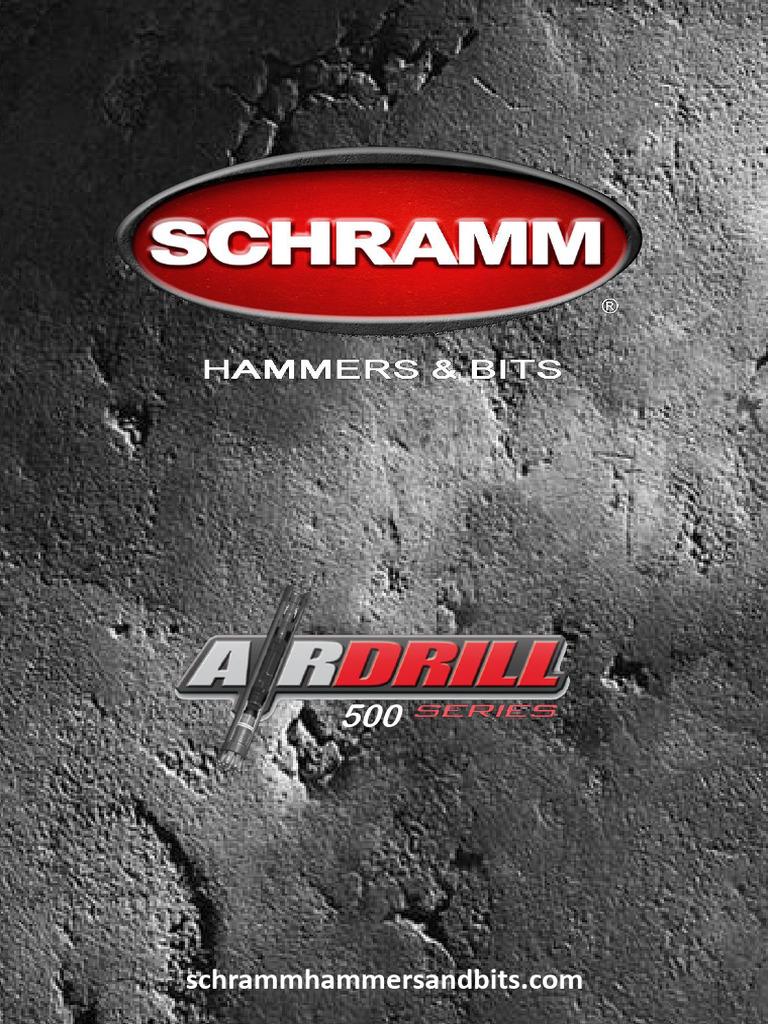 Schramm AD108RC Hammer Parts List | PDF | Drill | Piston