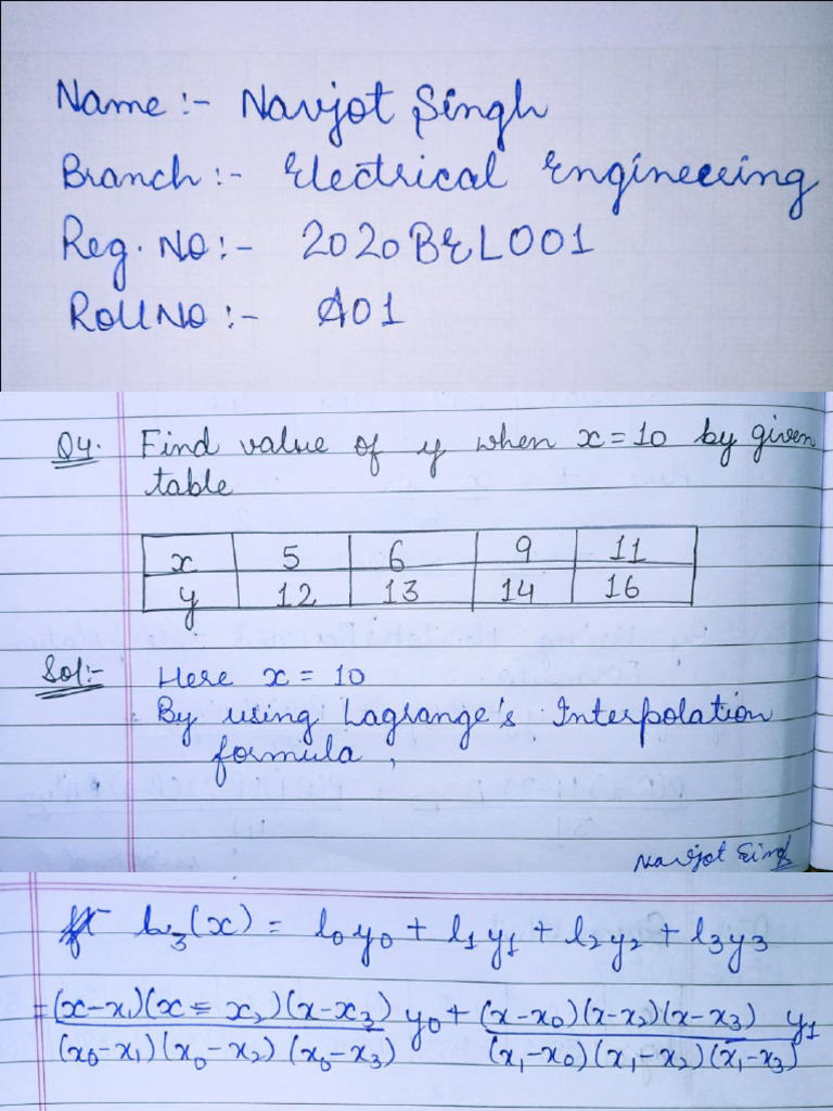 Maths Assignment 1 | PDF