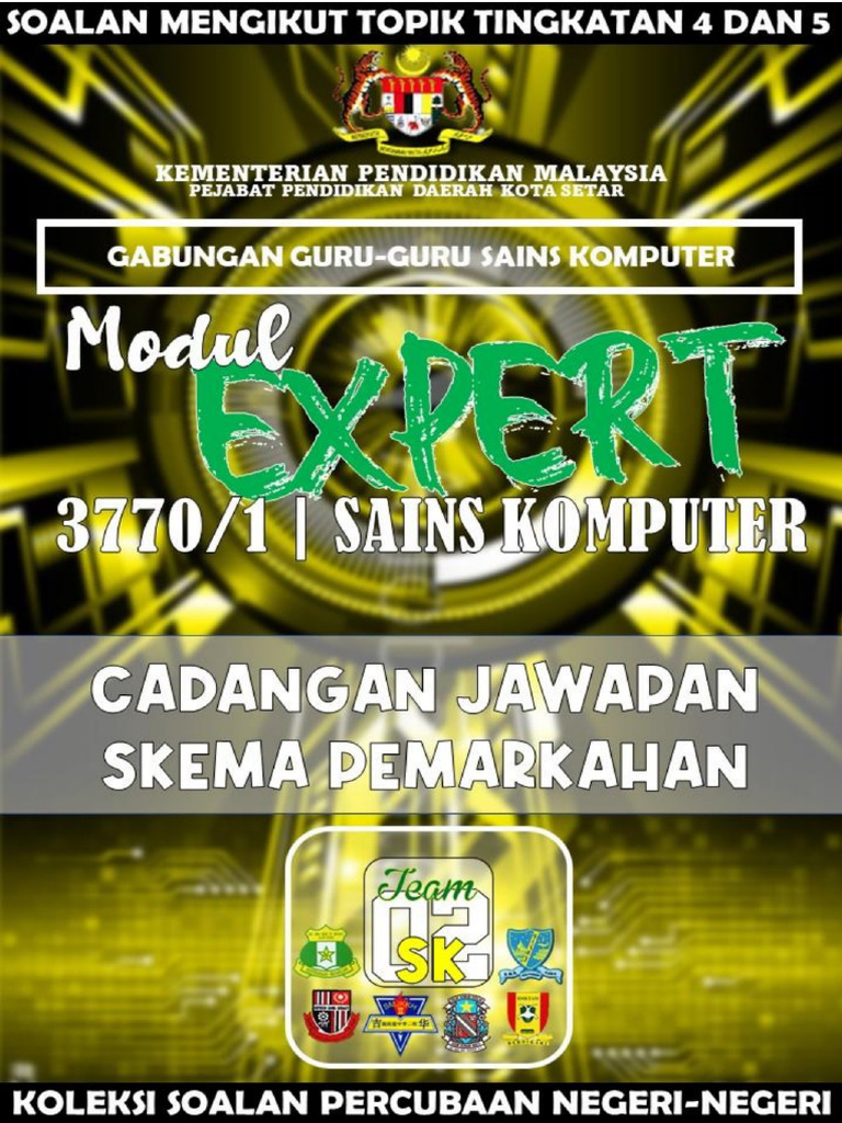 Skema Sains Komputer Modul Expert Ting 4 Dan 5 | PDF