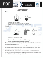 GRADE 10.volume and Surface Area | PDF | Volume | Area
