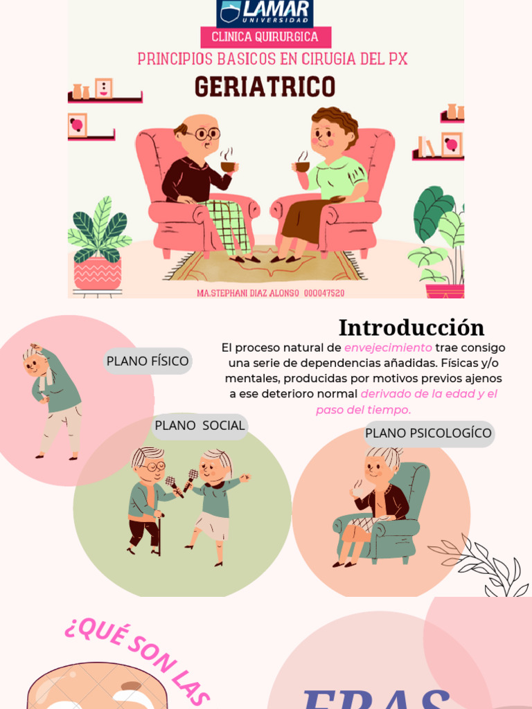 Principios Básicos de PX Geriátrico | PDF | Vejez | Medicamentos con receta