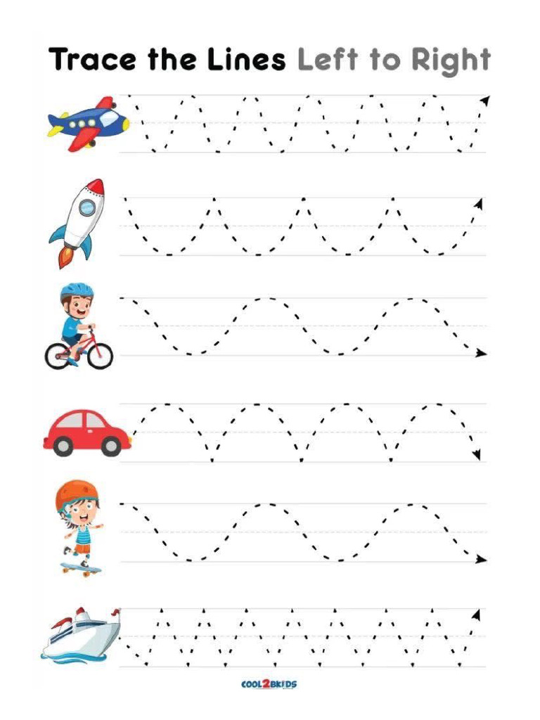 Tracing & Copying Lines | PDF
