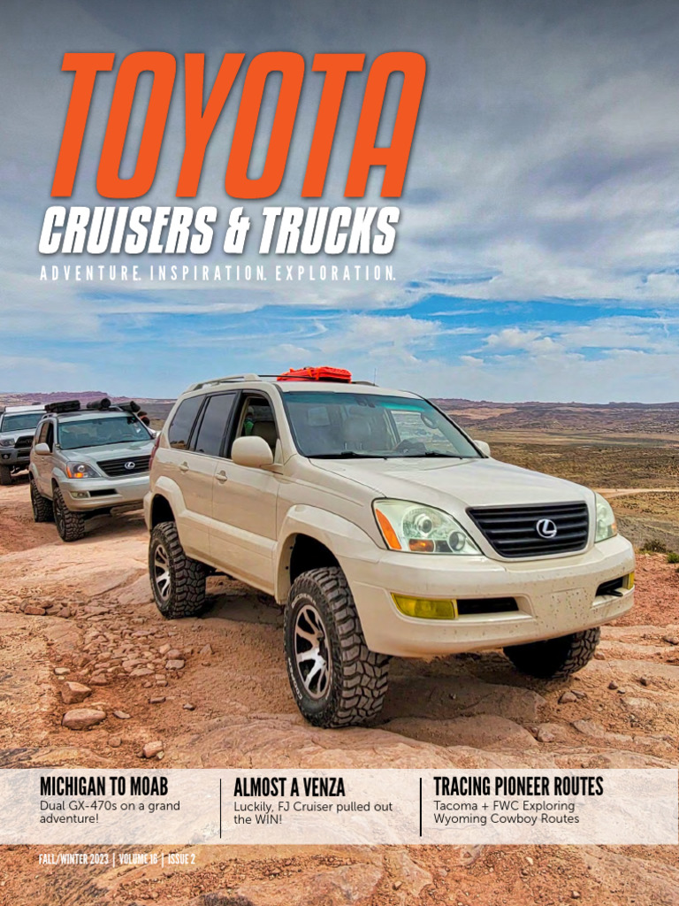 Toyota Cruisers Trucks Fall Winter 2023 | PDF | Motor Vehicle | Land ...