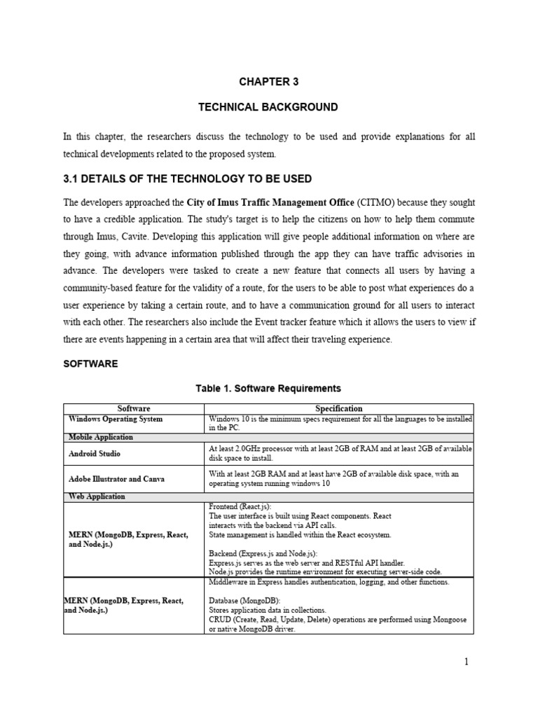 (Final (3) ) Lakbay Cavite Chapter3 | PDF | Mobile App | Application Software