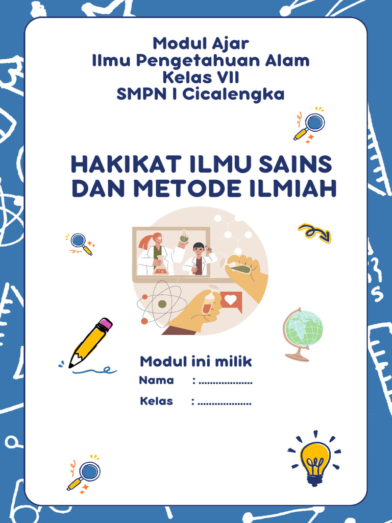 Modul Ajar Hakikat Ilmu Sains Dan Metode Ilmiah | PDF | Sains & Matematika
