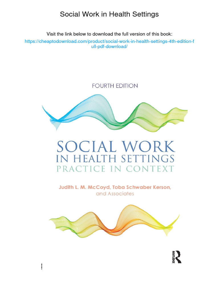 Social Work in Health Settings. ISBN 9781138924369, 978-1138924369 ...