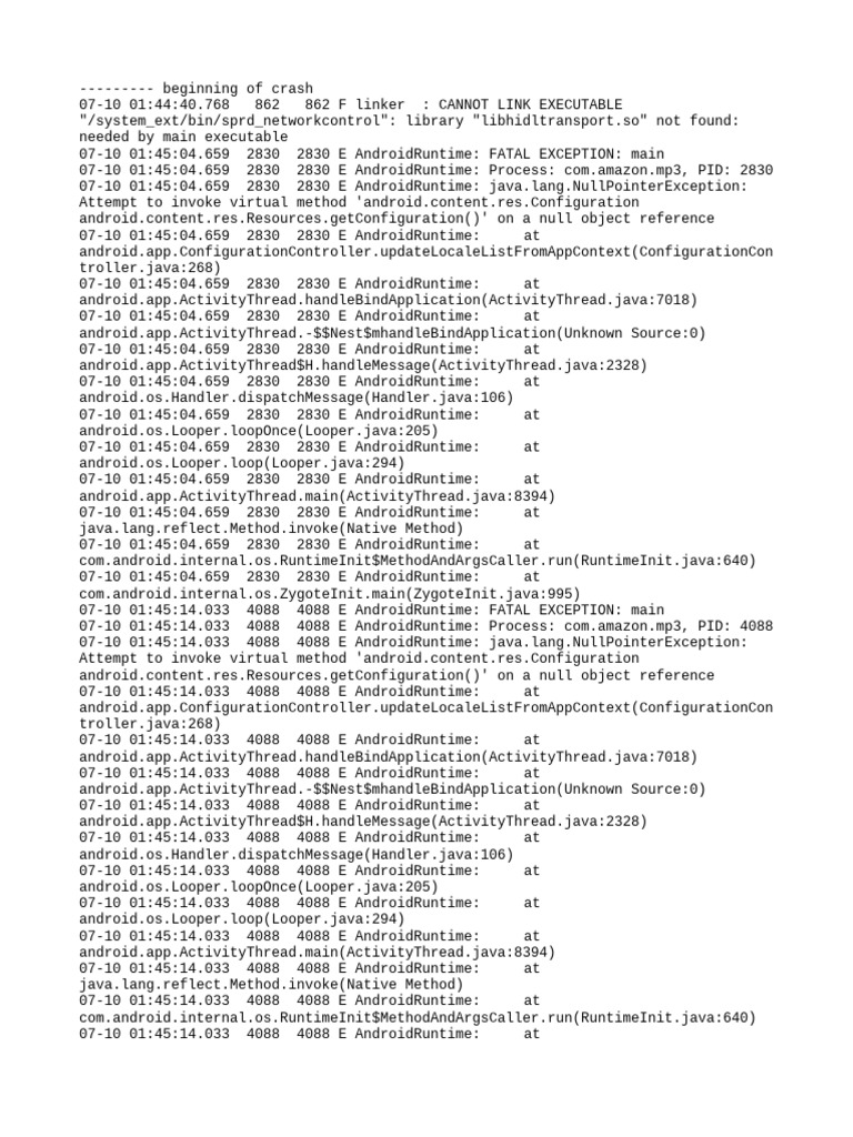 Standby Android Log 2024 0713 000815 Pdf Java Programming Language Android Operating