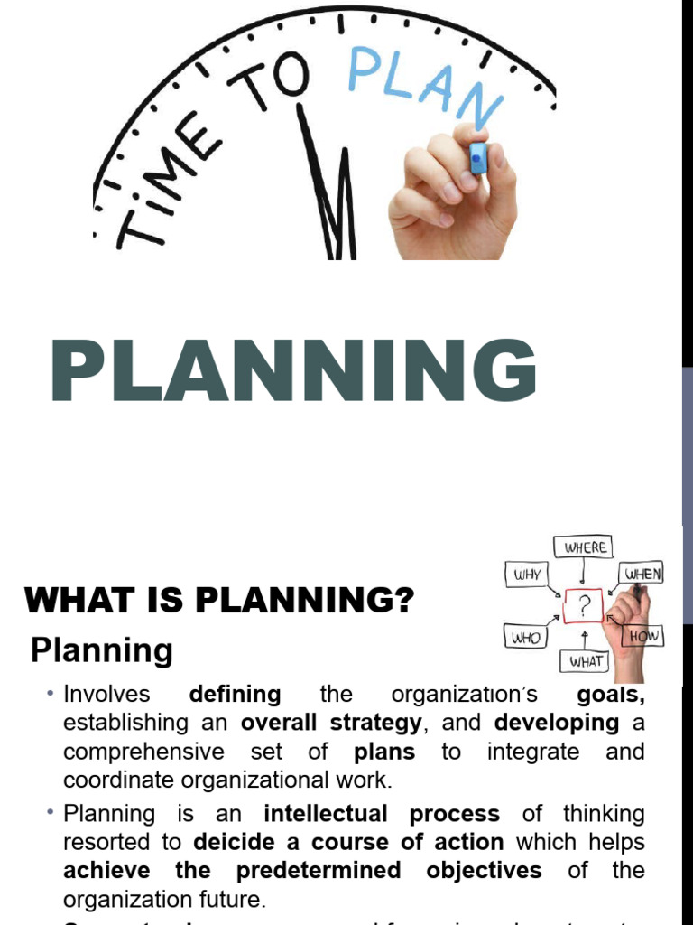 Chapter 2 Planning & Decision Making | PDF | Decision Making | Strategic Planning
