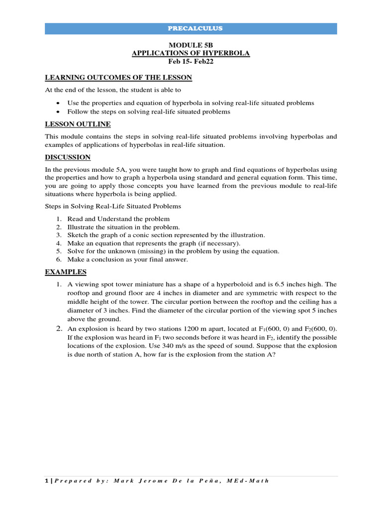 Module 5B | PDF | Equations
