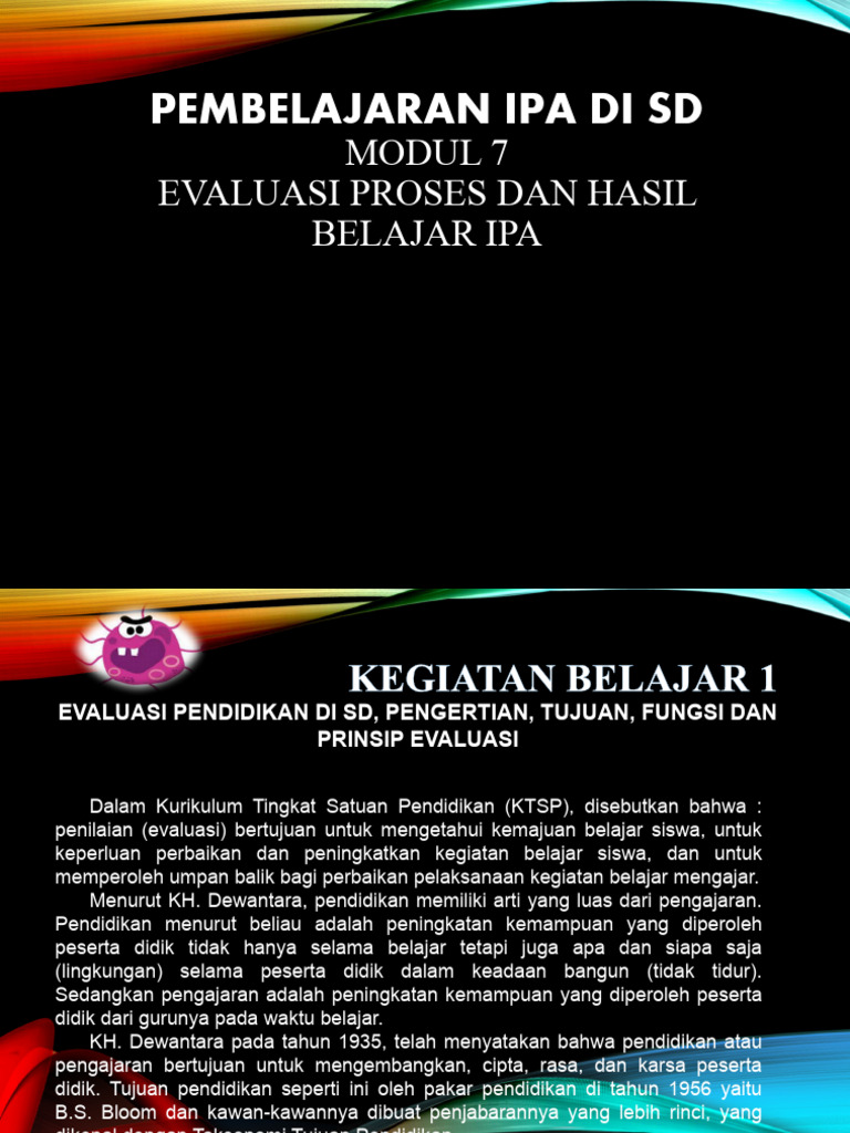 Modul 7 Ipa SD | PDF | Pengembangan Diri