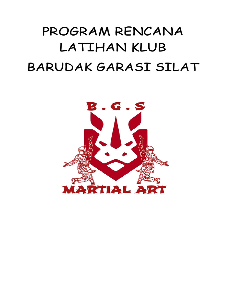 Program Rencana Latihan Barudak Garasi Silat | PDF | Karier & Perkembangan