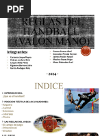 10 Reglas Básicas de Handball | PDF