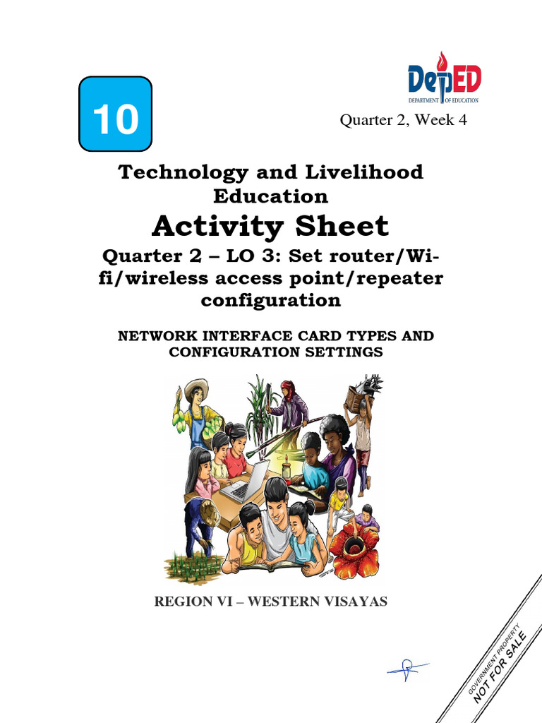 CSS Grade 10 Quarter 2 LAS 4 | PDF | Network Interface Controller | Computer Network