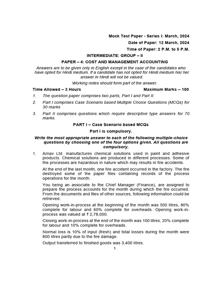 MCQ 1 | PDF | Multiple Choice | Economies