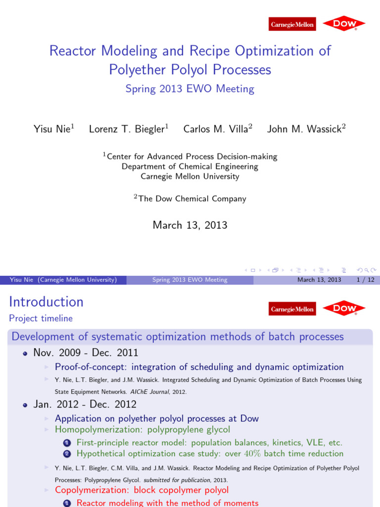 DOW Biegler 3 2013 | PDF | Copolymer | Ether