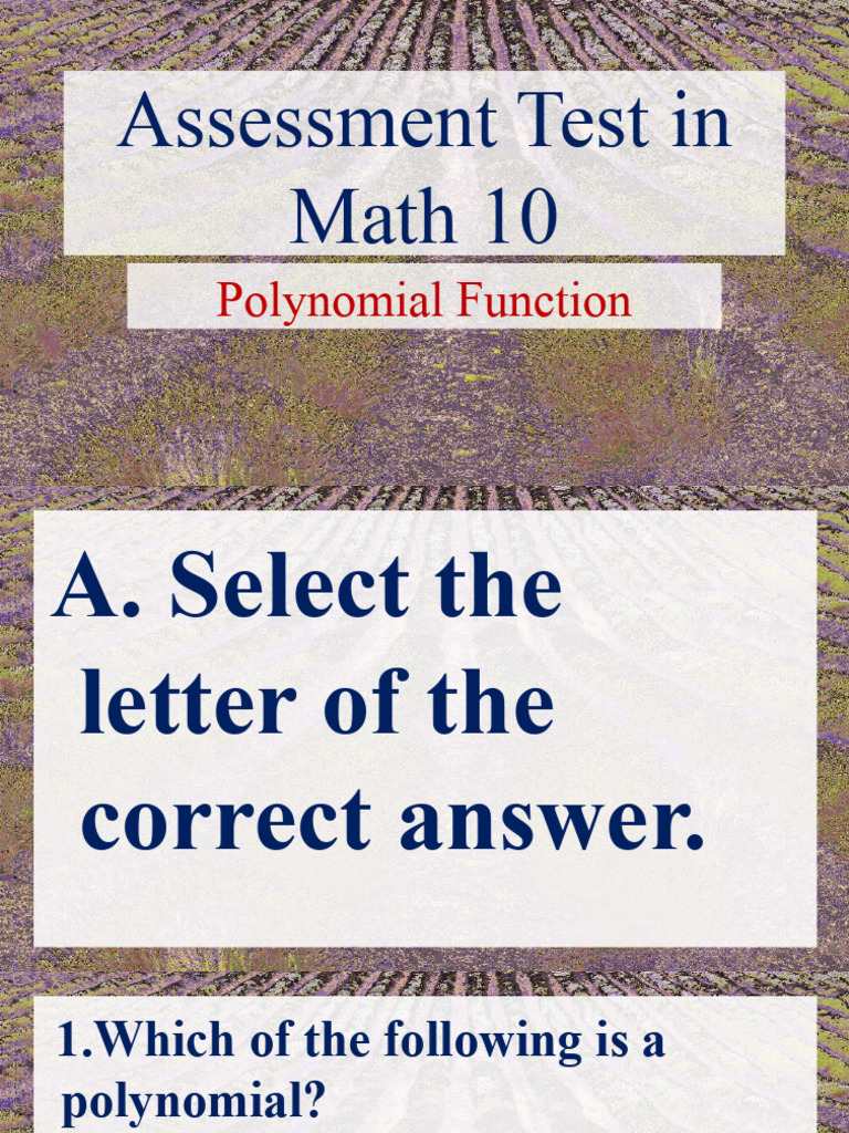 Math 10 | PDF | Teaching Methods & Materials