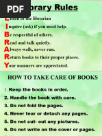Library Rules | PDF