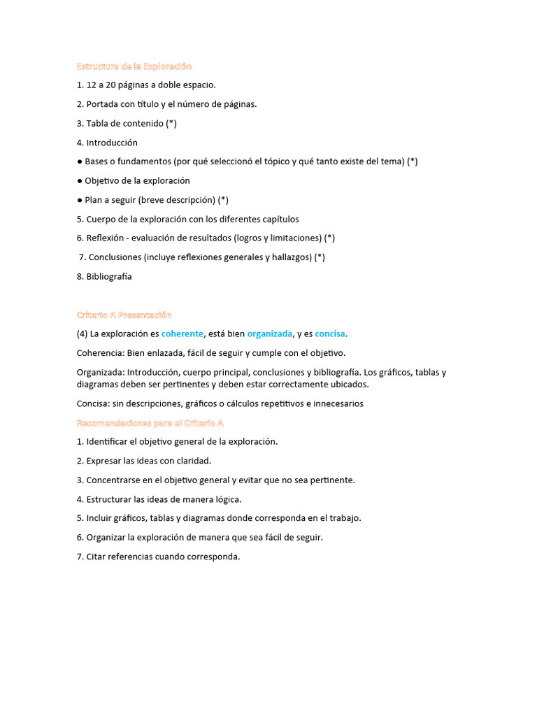 Estructura de La Exploración | PDF | Matemáticas | Conocimiento
