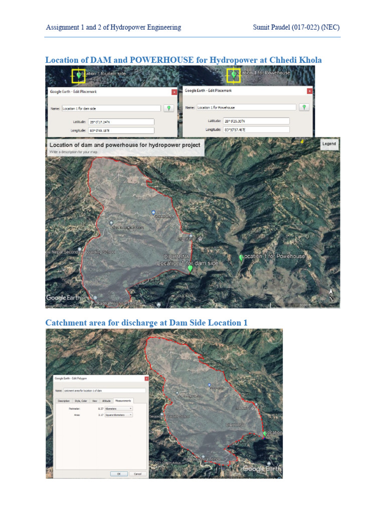 Hydropower Assignment Merged (017-022) | PDF | Discharge (Hydrology) | Earth Sciences