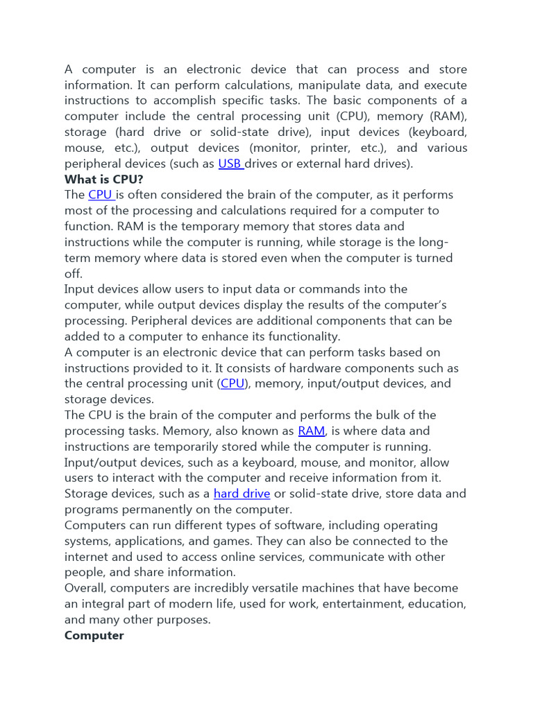 theory assambl | PDF | Computer Data Storage | Central Processing Unit