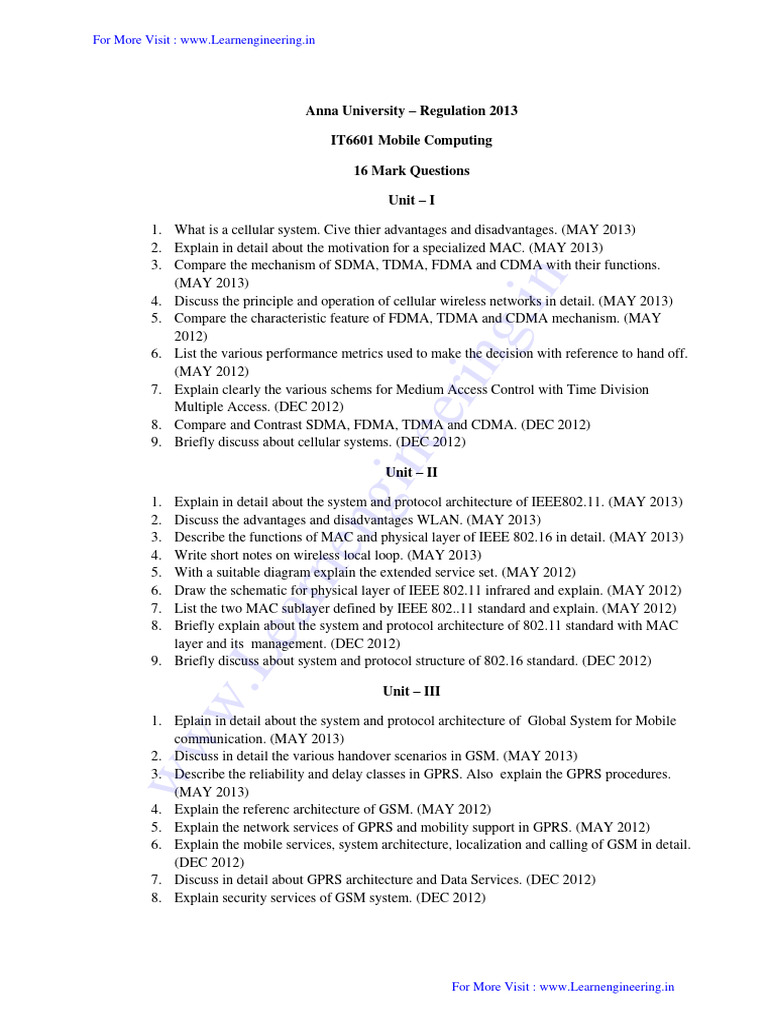 CS8602-Compiler Design - 01 - by WWW - Learnengineering.in | PDF | Parsing | Internet Protocol Suite