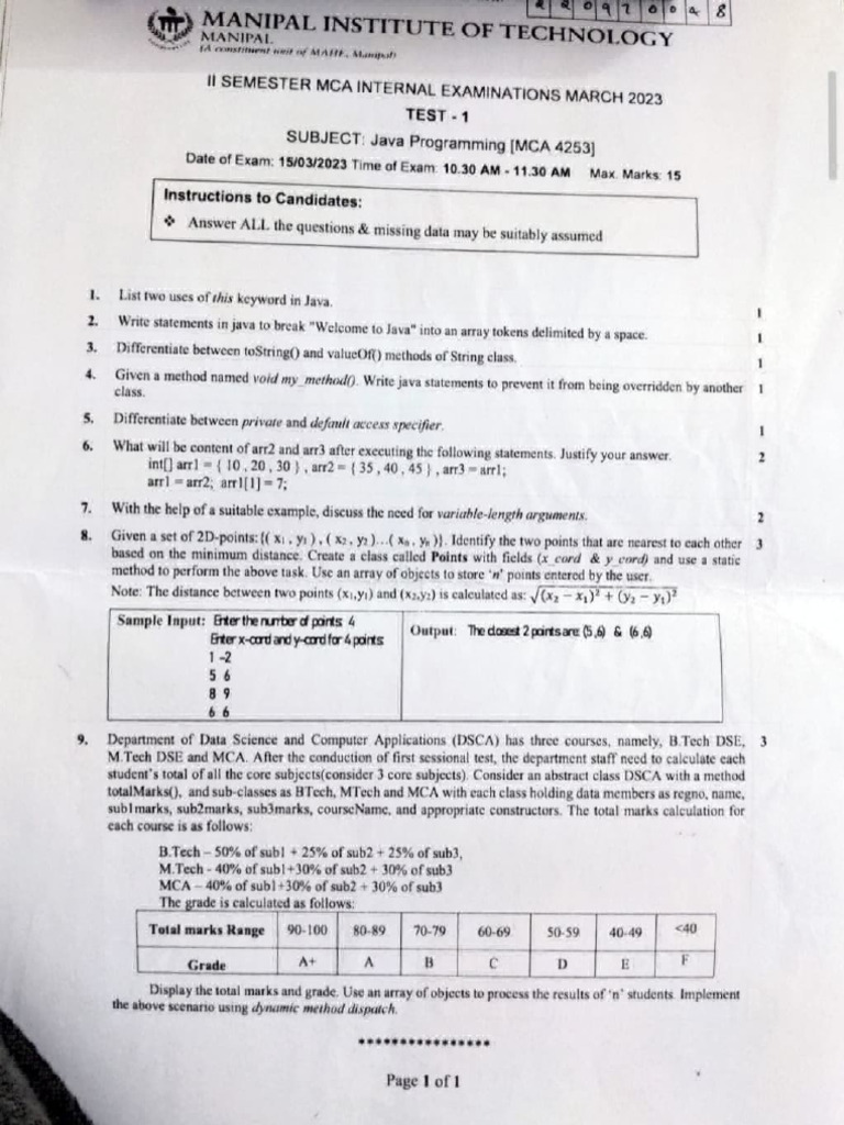 End Semester (2023) | PDF | Computer File | String (Computer Science)