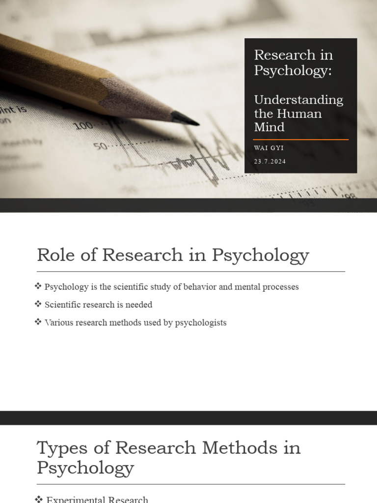 Research in Psychology | PDF | Psychology | Experiment