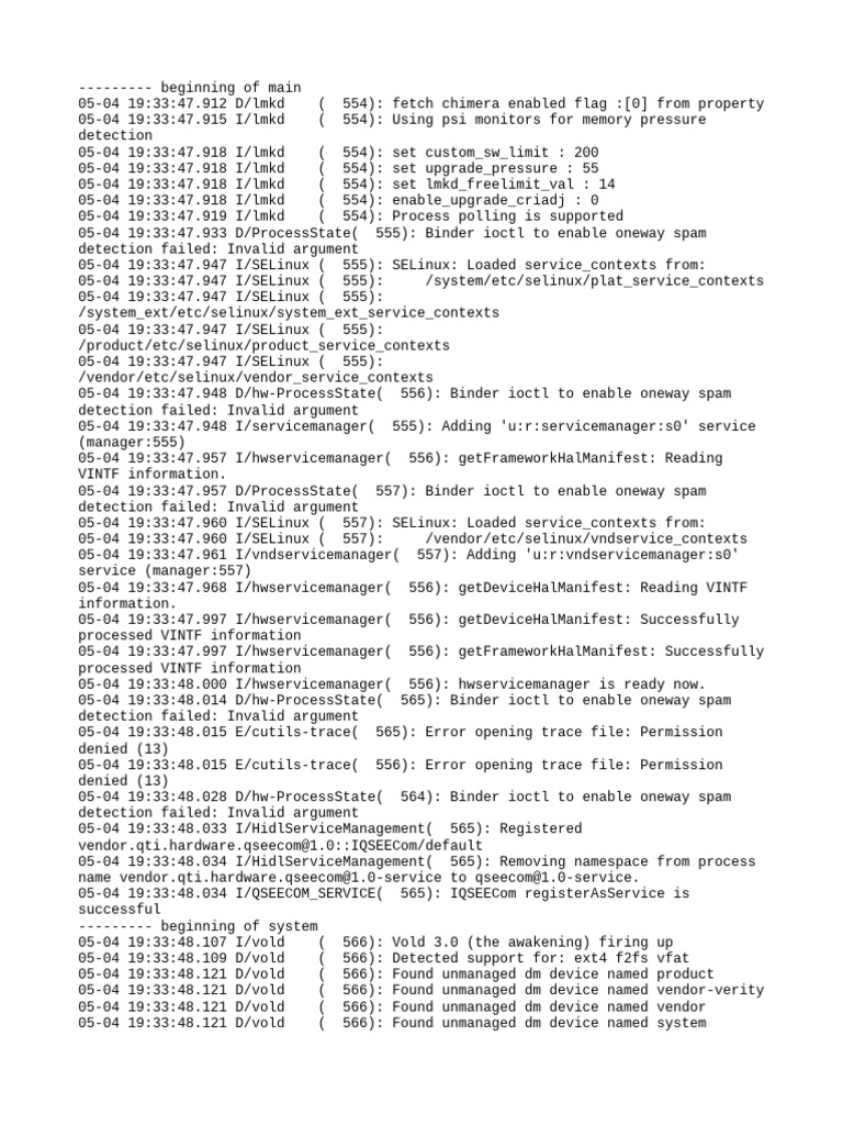 Logcat Prev CSC Log | PDF | Operating System Technology | Computing