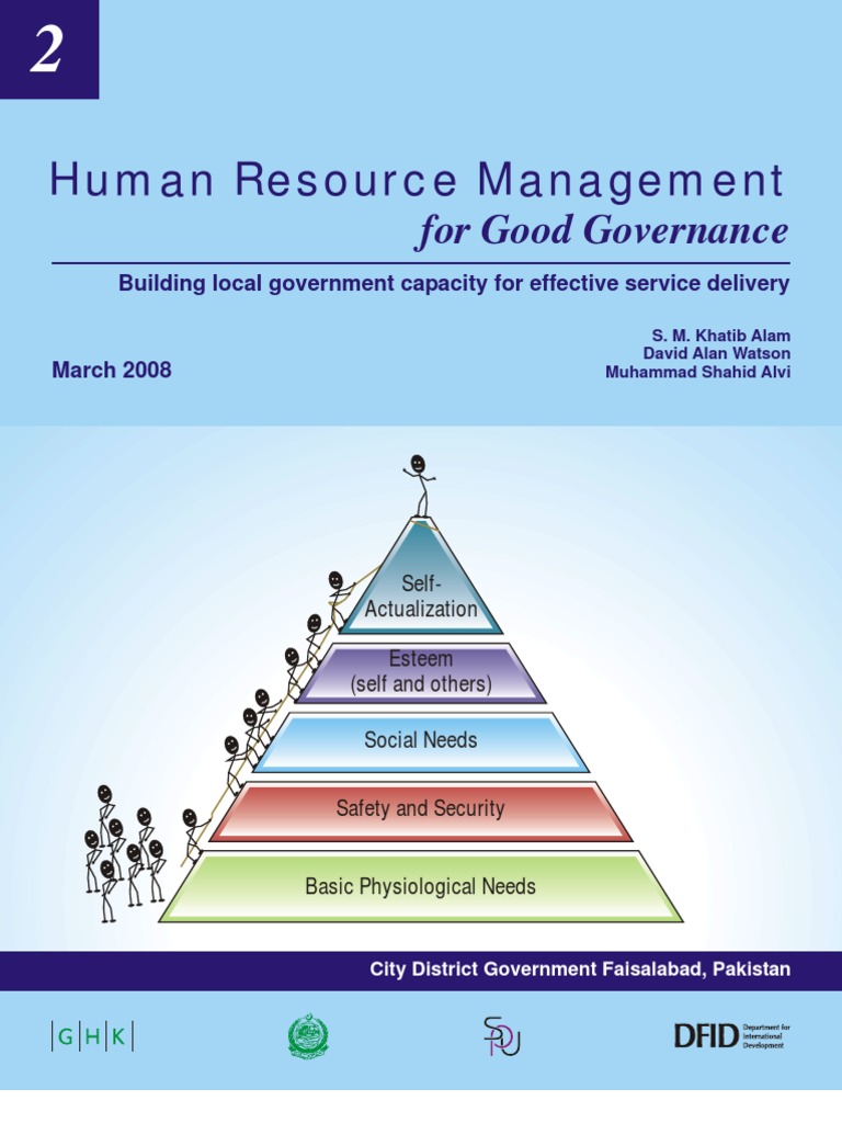 HRM For Good Governance - Building Local Government Capacity For ...